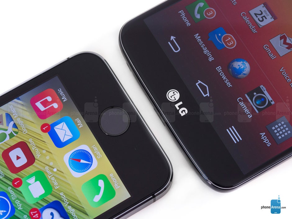 Apple iPhone 5s vs LG G2 - PhoneArena