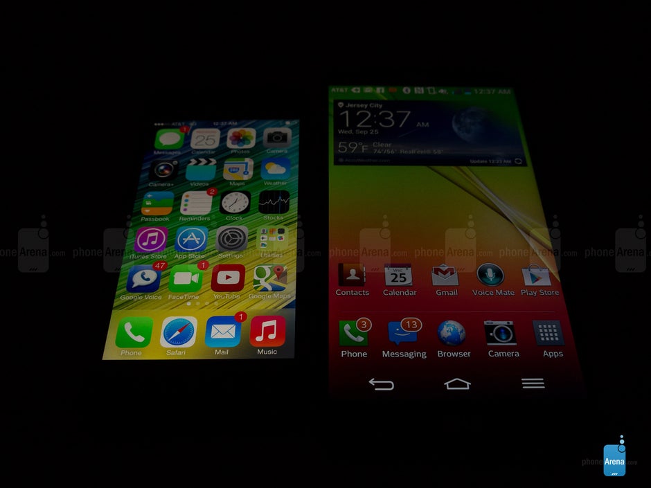 Apple iPhone 5s vs LG G2 - PhoneArena