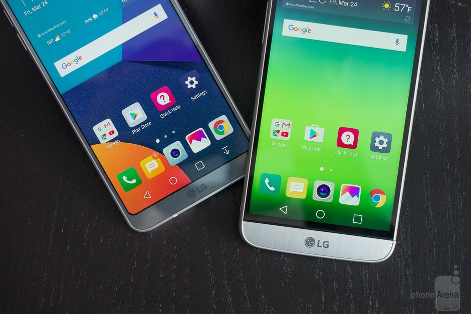 LG G6 vs LG G5 - PhoneArena
