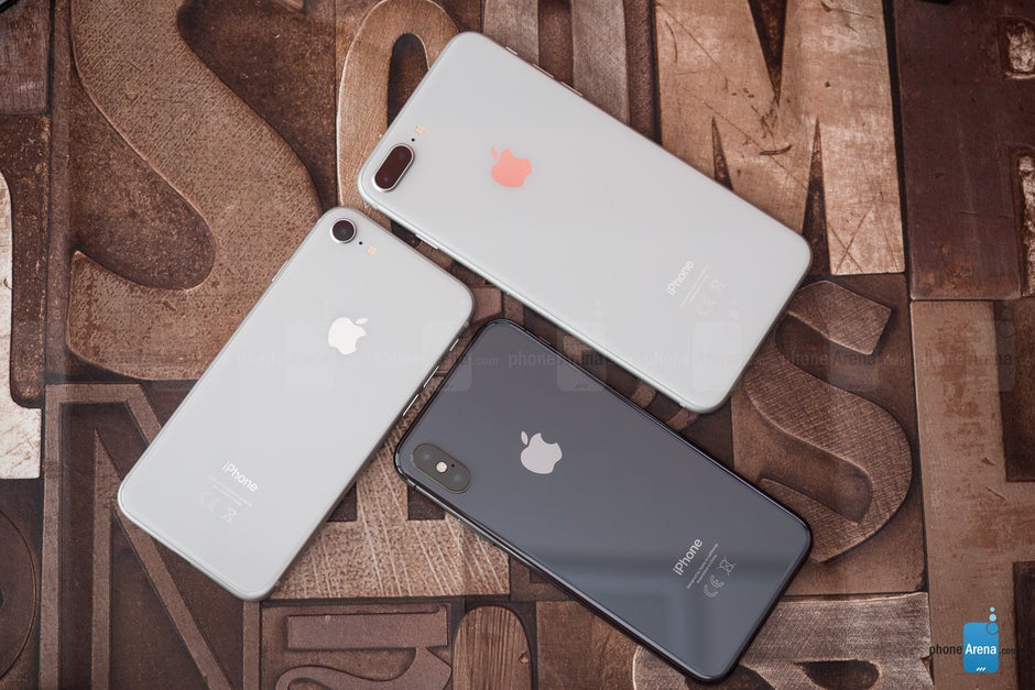 Apple iPhone X vs iPhone 8 vs iPhone 8 Plus - PhoneArena