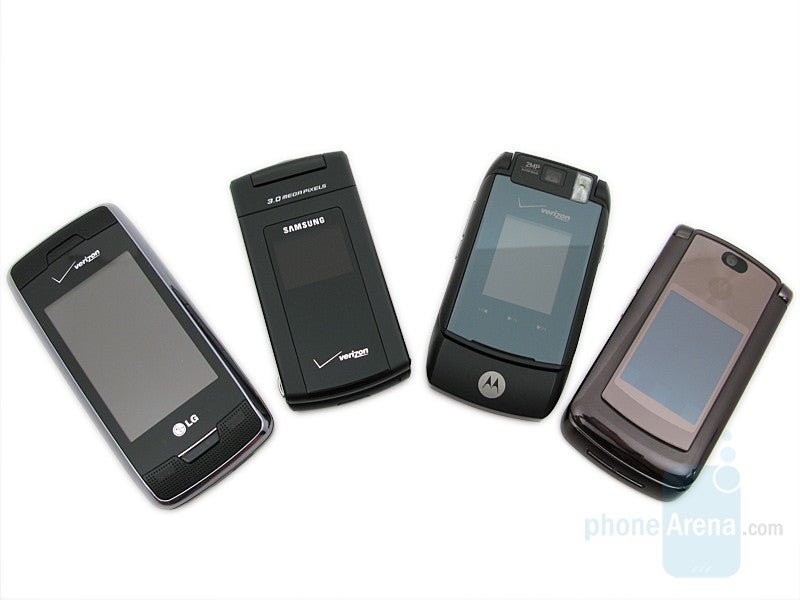 Verizon Cameraphone Comparison Q4 2007 - PhoneArena