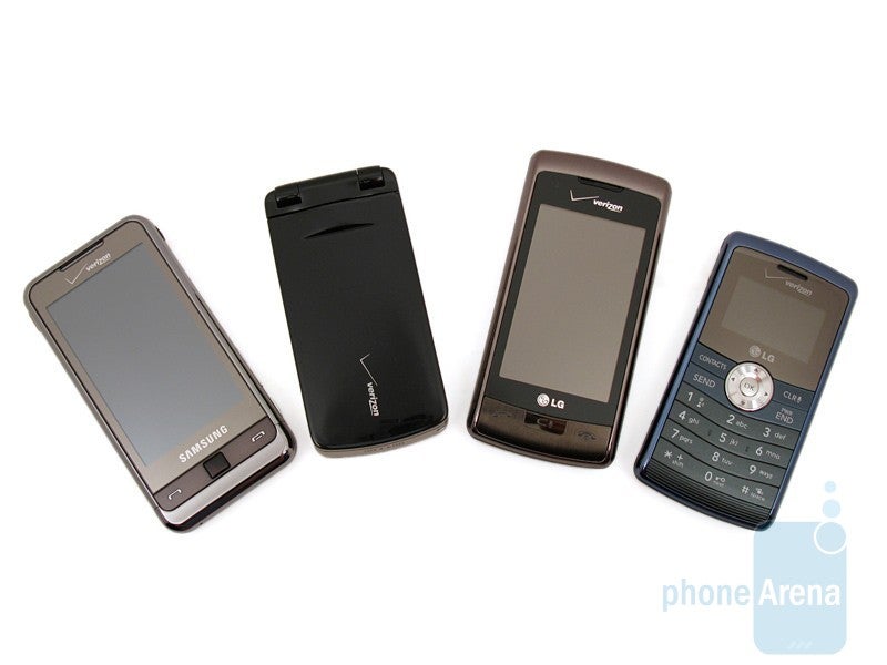 Verizon Cameraphone Comparison Q2 2009 - PhoneArena