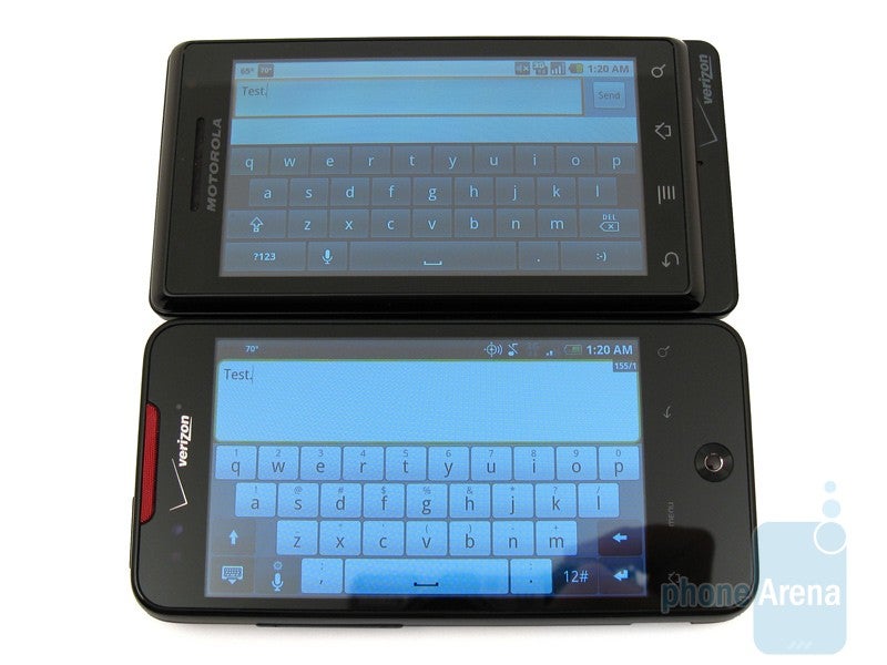 Motorola DROID and HTC Droid Incredible: side by side - PhoneArena