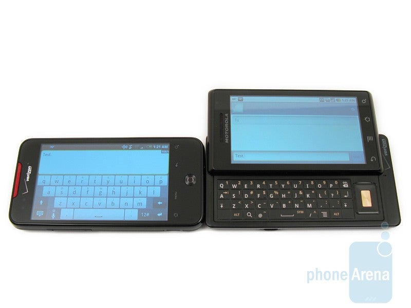 Motorola DROID and HTC Droid Incredible: side by side - PhoneArena