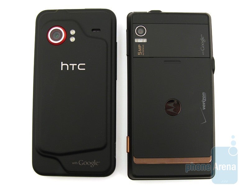 Motorola DROID and HTC Droid Incredible: side by side - PhoneArena