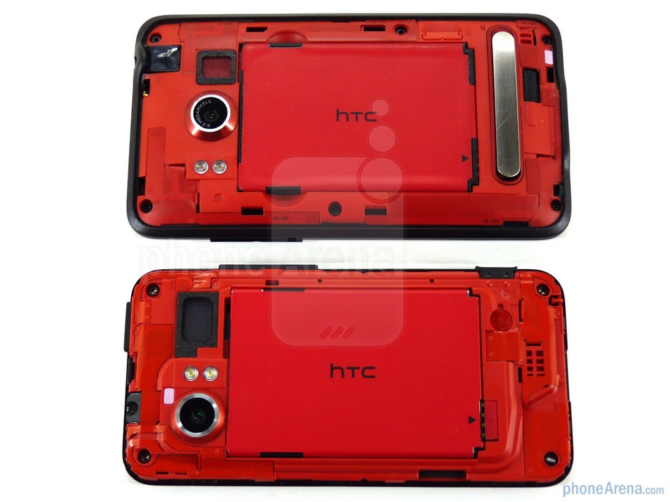 HTC EVO 4G and HTC DROID Incredible: side by side - PhoneArena