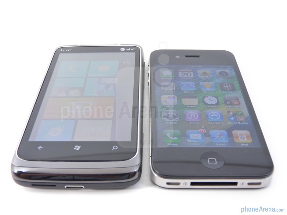 HTC Surround vs Apple iPhone 4 - PhoneArena