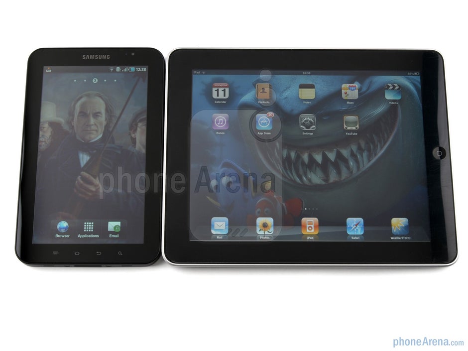 Samsung Galaxy Tab vs Apple iPad - PhoneArena