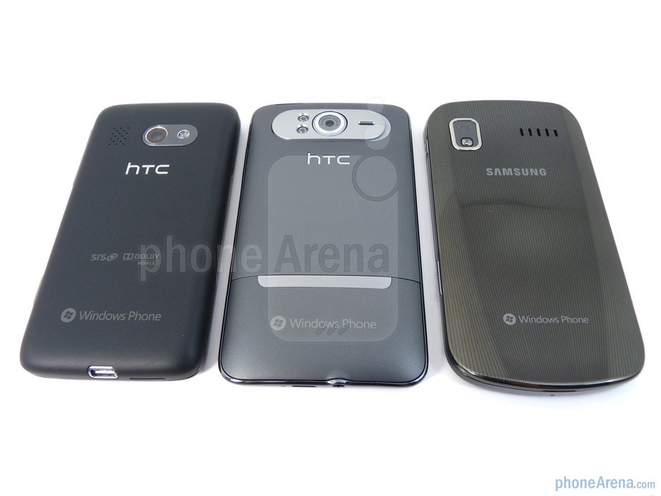 HTC HD7 vs HTC Surround vs Samsung Focus - PhoneArena