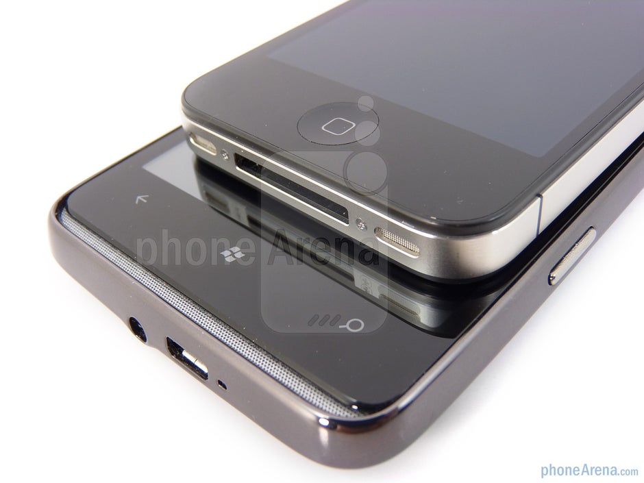HTC HD7 vs Apple iPhone 4 - PhoneArena