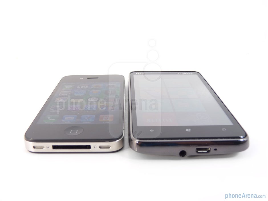 HTC HD7 vs Apple iPhone 4 - PhoneArena