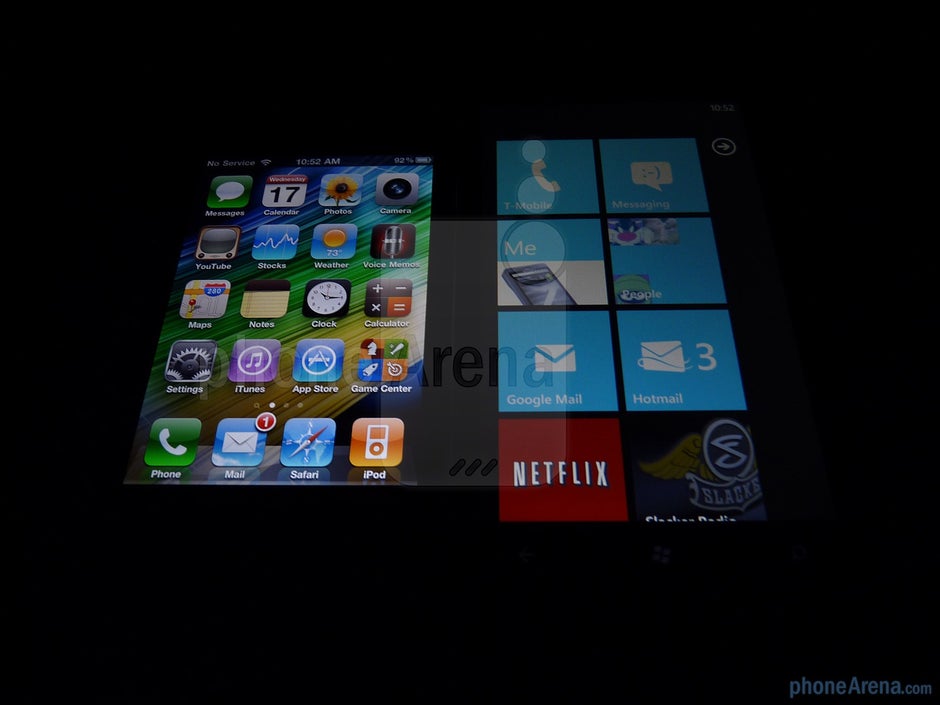 HTC HD7 vs Apple iPhone 4 - PhoneArena