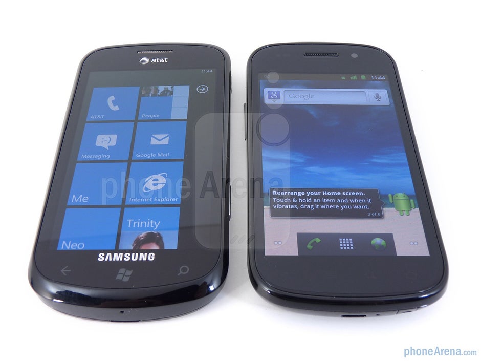 Google Nexus S vs Samsung Focus - PhoneArena