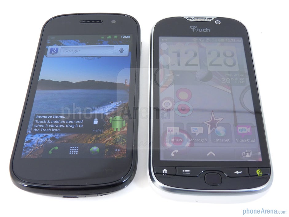 Google Nexus S vs T-Mobile myTouch 4G - PhoneArena