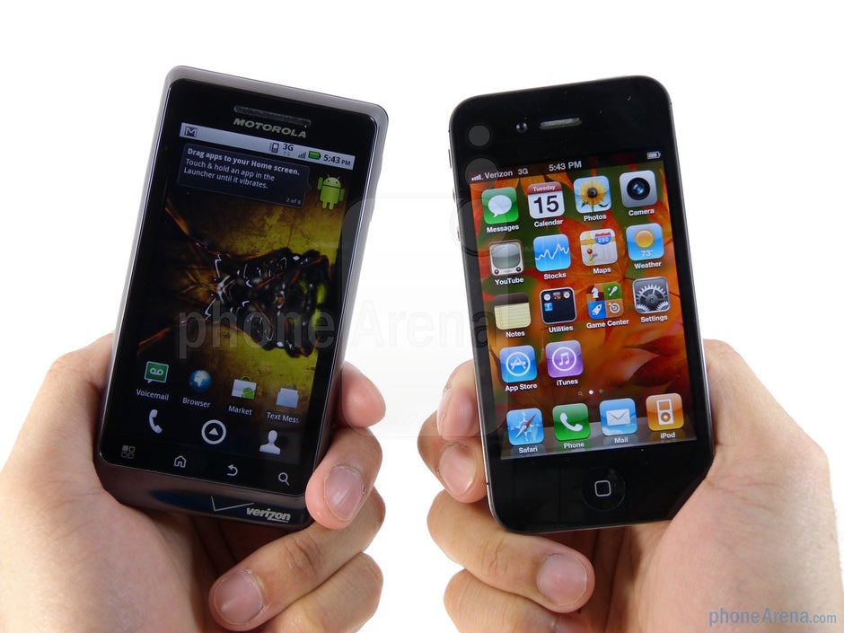Verizon iPhone 4 vs DROID 2 Global - PhoneArena