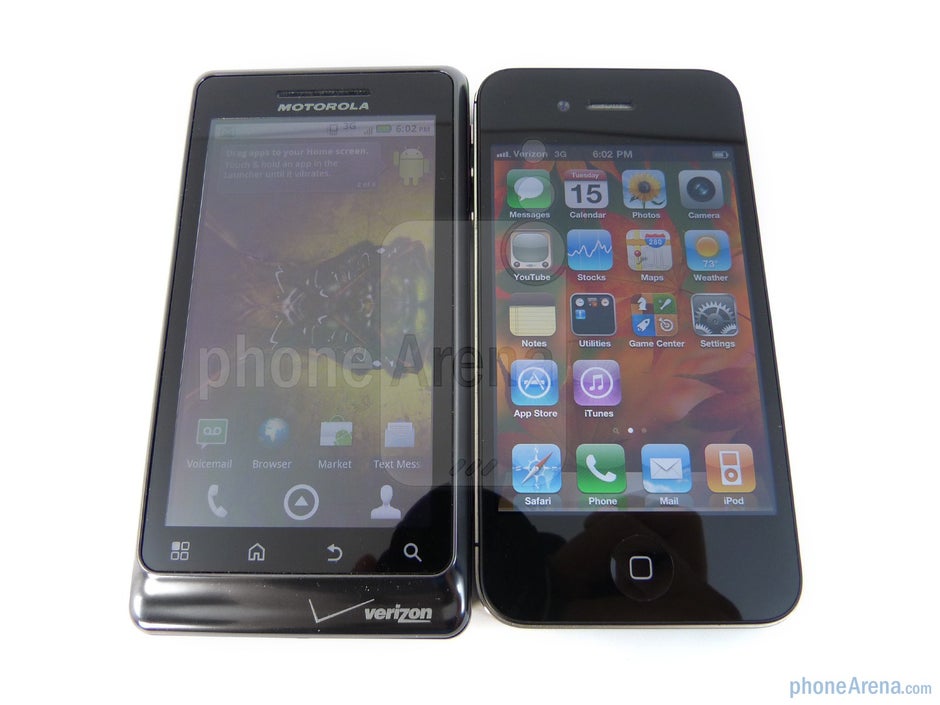 Verizon iPhone 4 vs DROID 2 Global - PhoneArena
