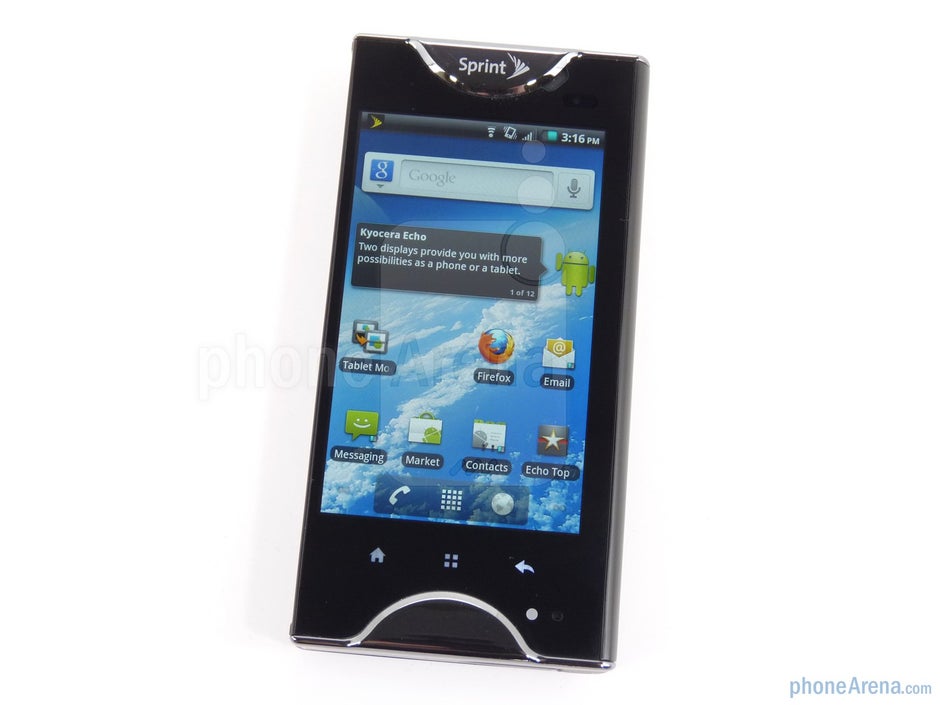 Kyocera Echo Review - PhoneArena