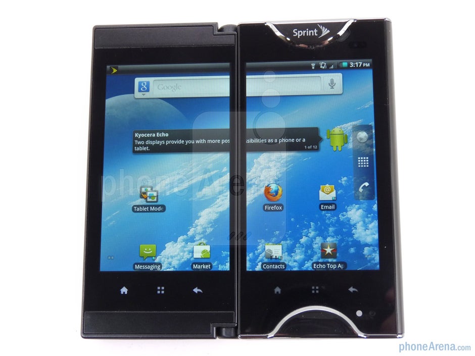 Kyocera Echo Review - PhoneArena