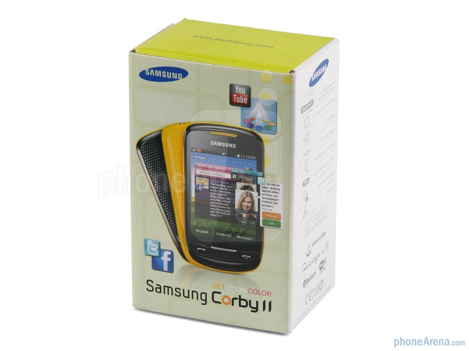 Samsung Corby II Review - PhoneArena